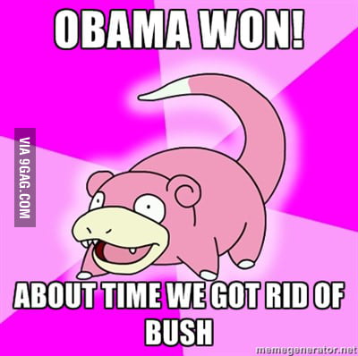 The Presidential election - 9GAG