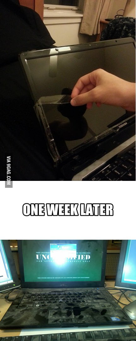 Just 1 Week Later .. - 9GAG