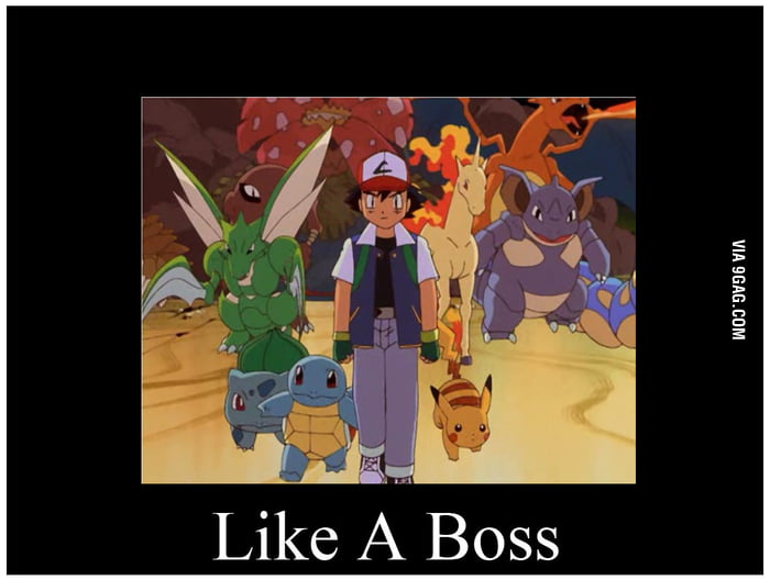 Pokemon Like a Boss - 9GAG