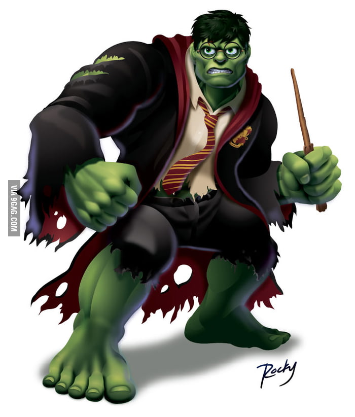 "You're a wizard, Hulk" - 9GAG