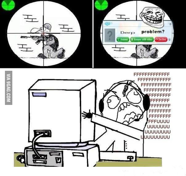 Skype trolling - 9GAG