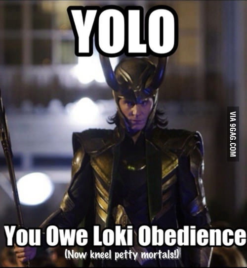 The true meaning of YOLO - 9GAG