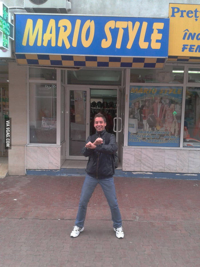 Oppa Mario Style! - 9GAG
