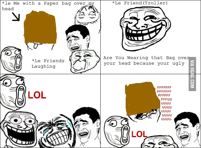 The Paper Bag Joke - 9GAG