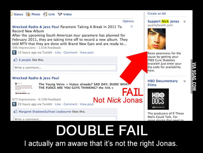 Double Fail - 9GAG