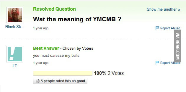 Real meaning of YMCMB - 9GAG