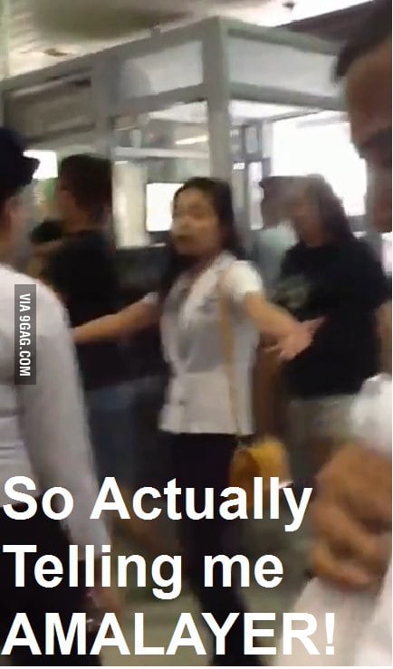 So Actually Telling Me AMALAYER ! LOL xDD - 9GAG