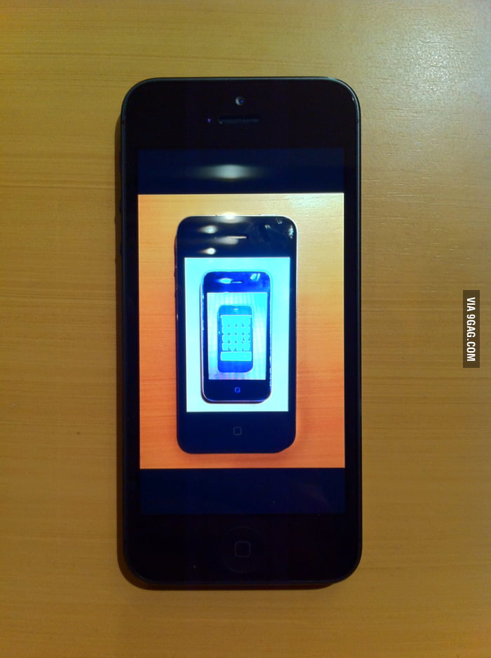 IPhoneception - original iPhone, 3gs, 4, 5 - 9GAG