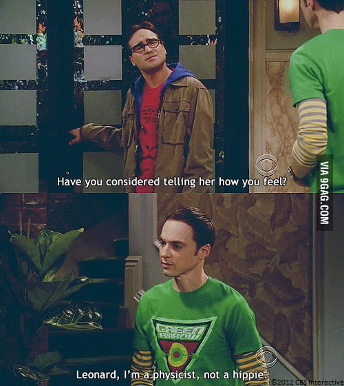 Sheldon being Sheldon. - 9GAG