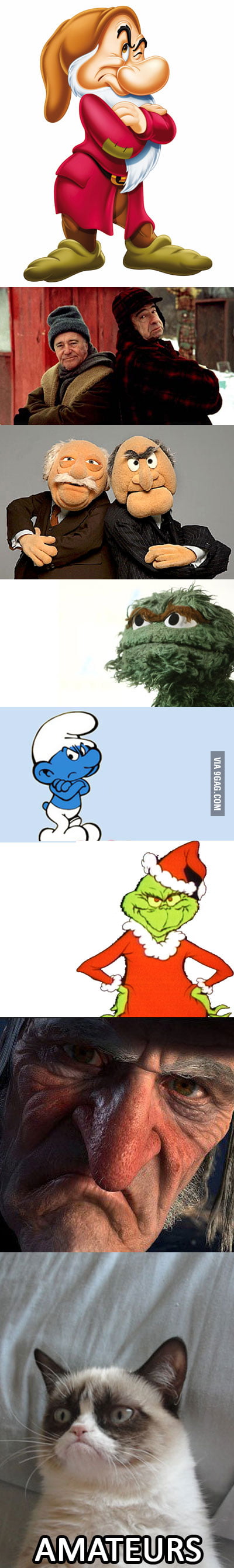 Grumpy levels - 9GAG