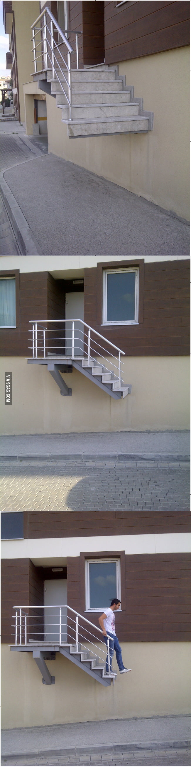 Zombie Proof Stairs - 9GAG