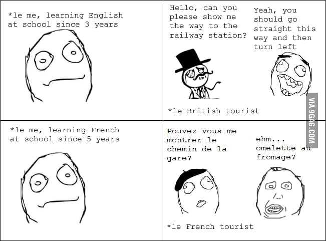 About learning languages - 9GAG