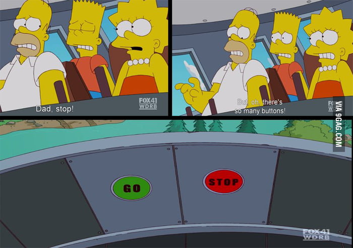 There're so many buttons! - 9GAG