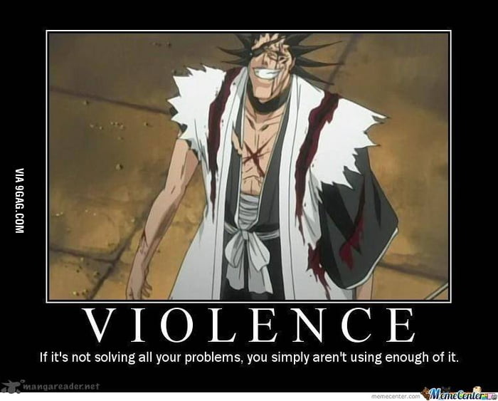 Violence solves everything - 9GAG