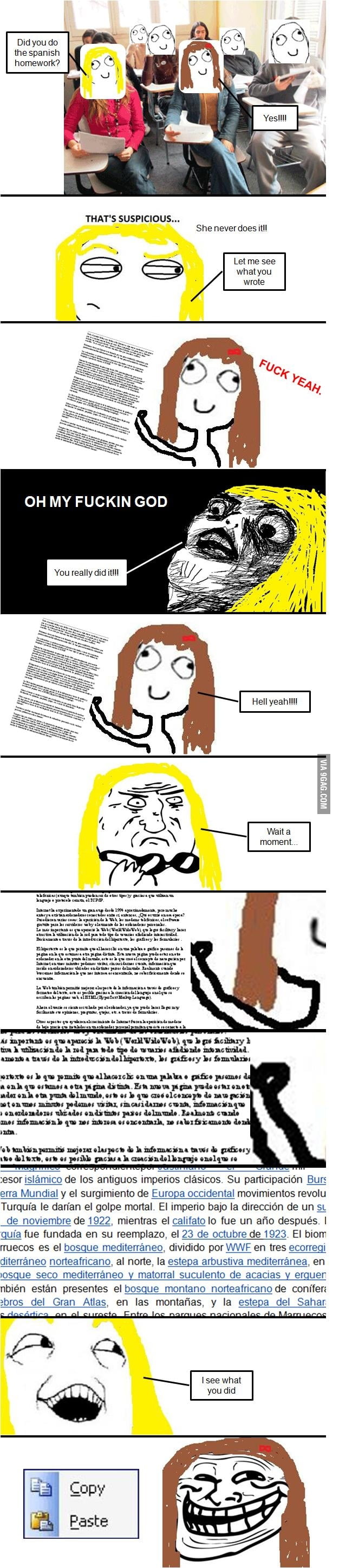 Copy Paste Forever - 9GAG