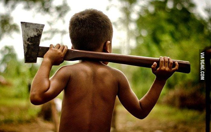 Badass Kid Is Badass - 9GAG