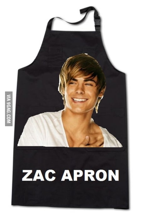 Zac apron - 9GAG