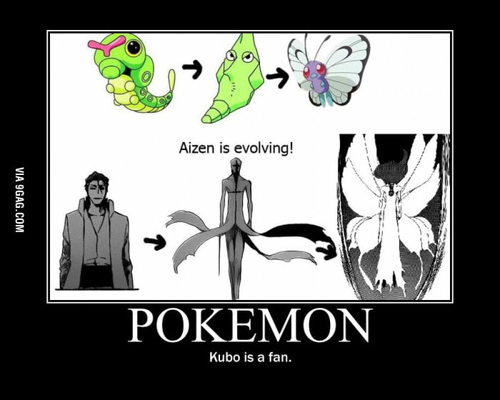 Aizen Evolution - 9GAG