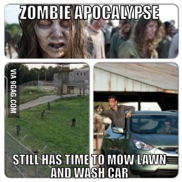 The Walking Dead Logic - 9GAG