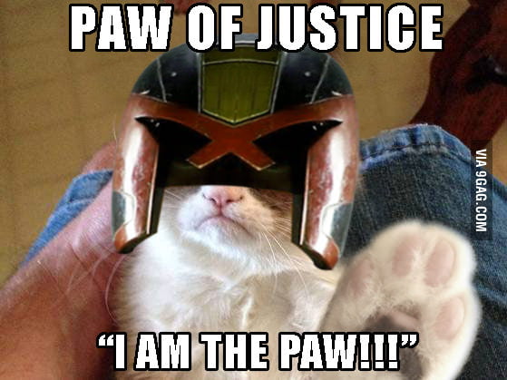 Grumpy Dredd - 9GAG