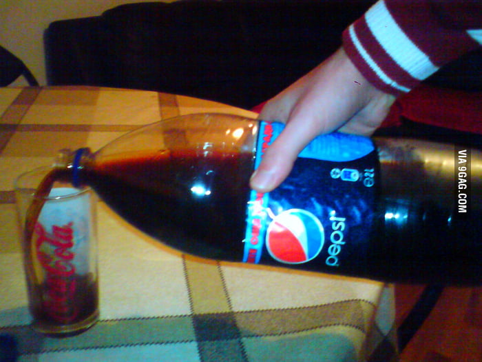 Take that Coca-Cola fans! - 9GAG