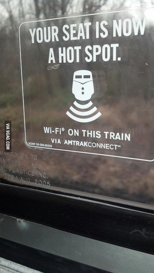 Train with wifi or hovering secret service penguin? - 9GAG