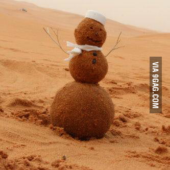 Arab's edition snowman - 9GAG