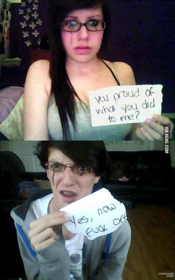 Now F**k Off. - 9GAG