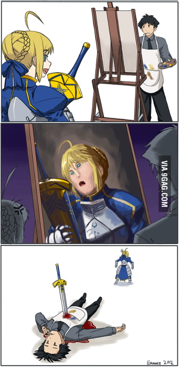 Botched Ecce Homo meet anime - 9GAG