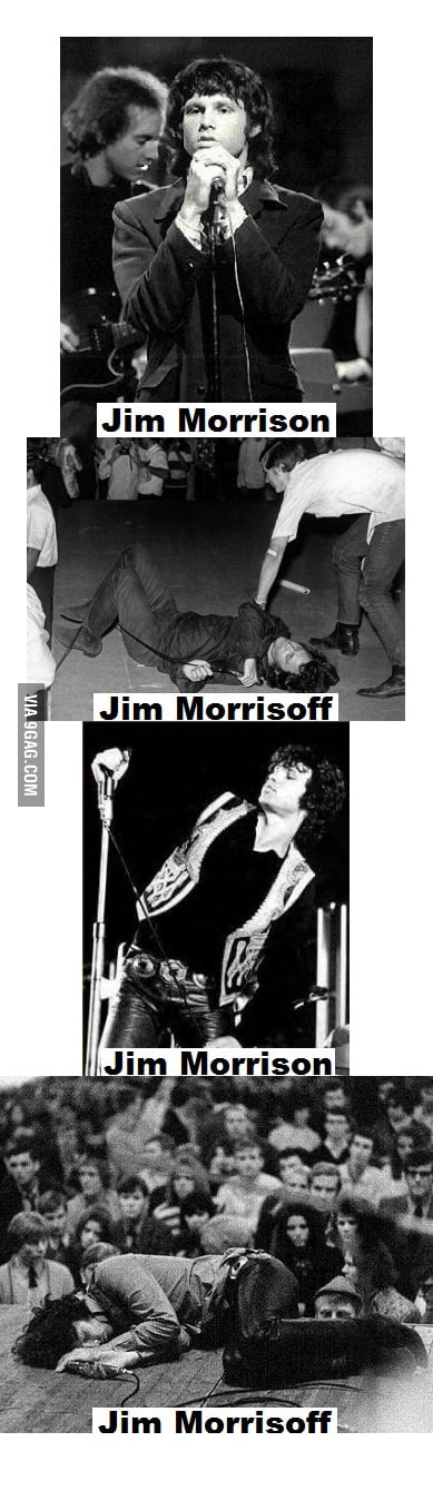 Jim Morrison's singularity! - 9GAG