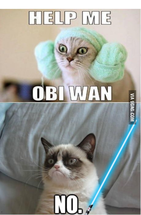 Grumpy Obi-Wan - 9GAG