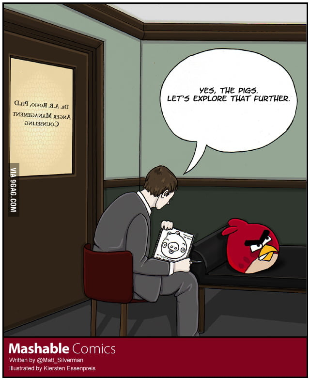 The Angry Birds Finally Get Some Help - 9GAG