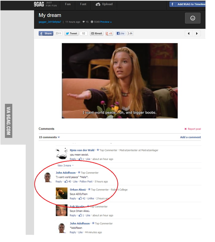 EPIC 9gag comment - 9GAG