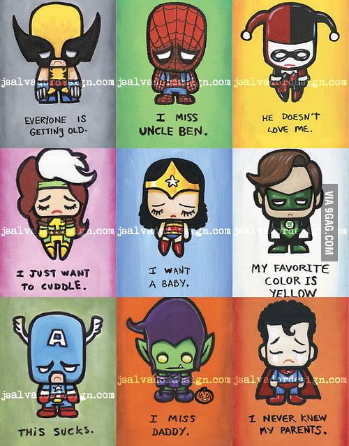 First Super Hero Problem - 9GAG