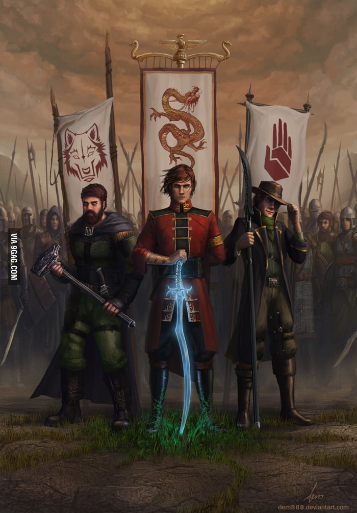 Rand, Mat, and Perrin. The Wheel of Time. - 9GAG