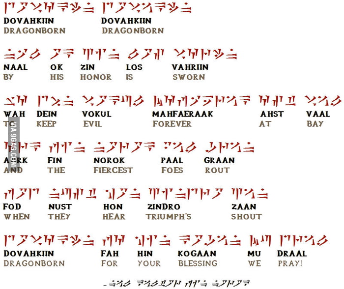 Beginning stages of learning Dovah! - 9GAG