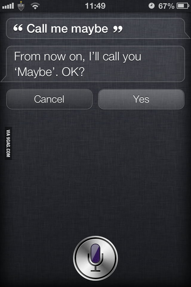 Really Siri? - 9GAG