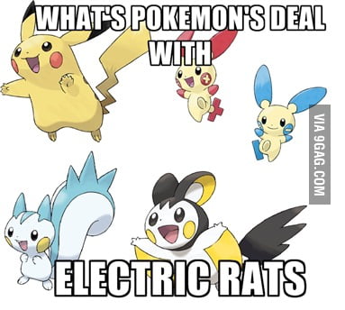 Electric rat pokemon - 9GAG