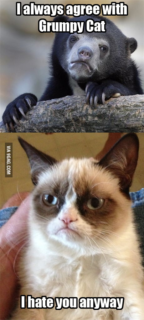 Grumpy Confession - 9GAG