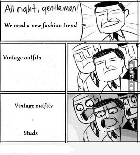 Studs everywhere - 9GAG