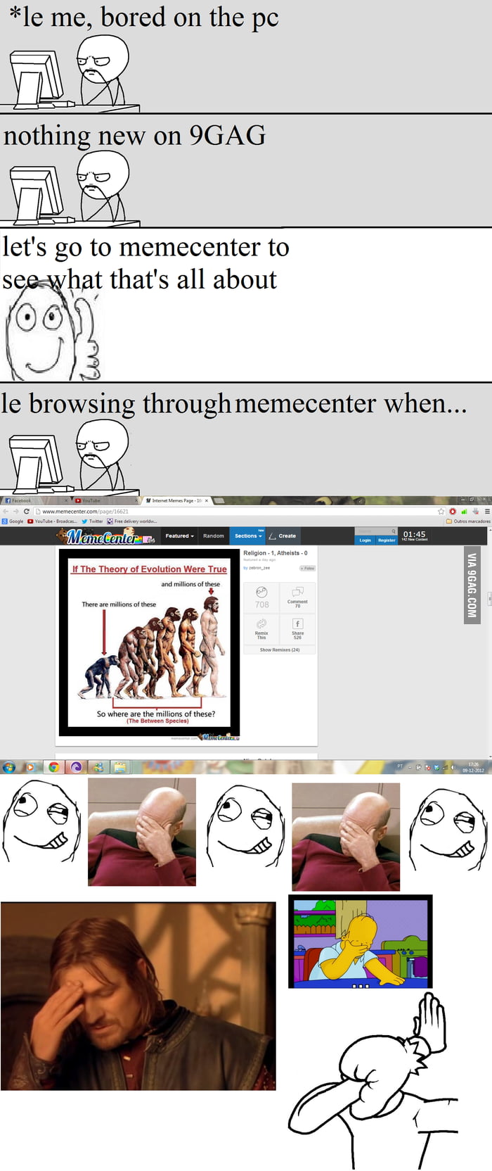 First time on memecenter when... - 9GAG