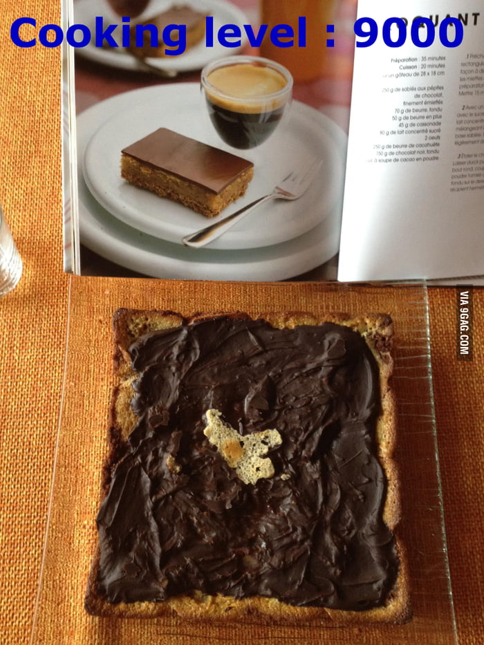 Cooking level : 9000 / The "croquant" - 9GAG