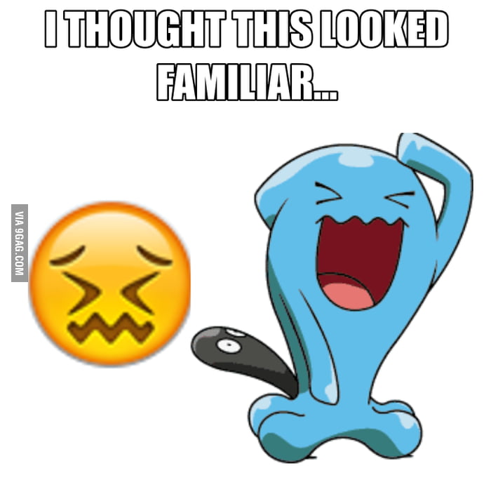 Wobbuffet is an emoji. - 9GAG