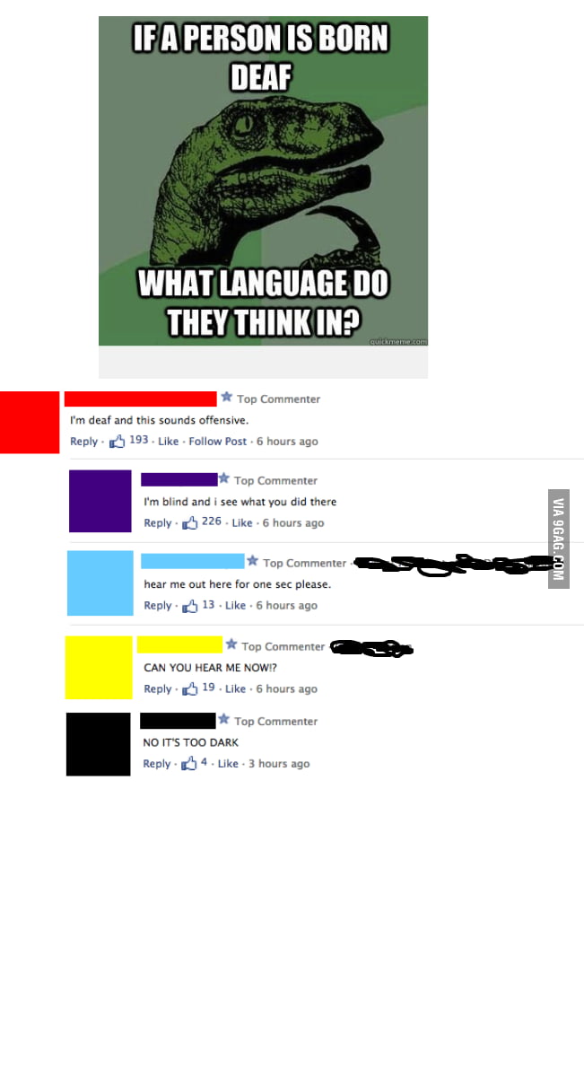 9gag users being... 9gag users.. - 9GAG