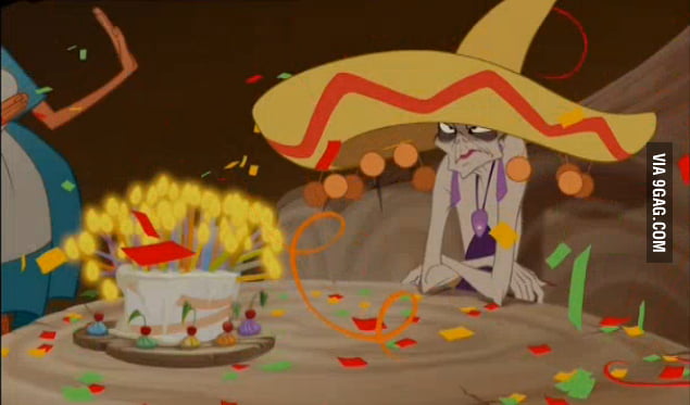 Me on my birthday. - 9GAG