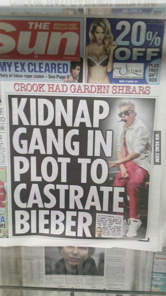 Awesome headline - 9GAG