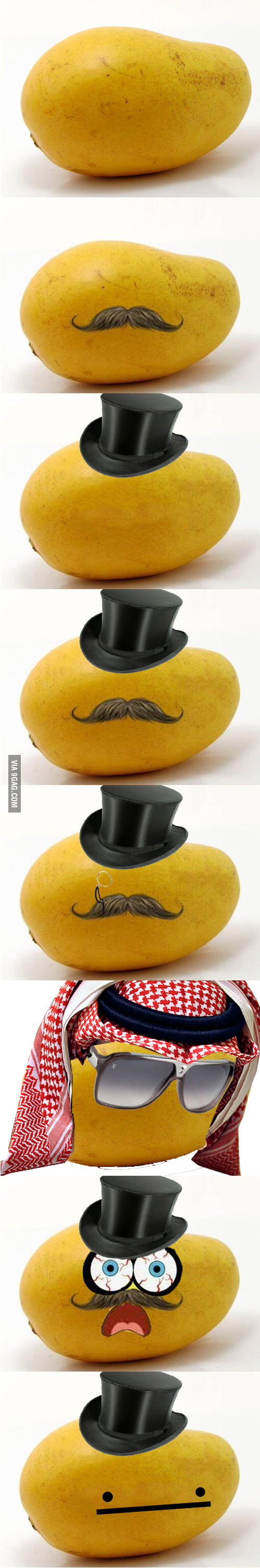 Evolution Of A Mango - 9GAG
