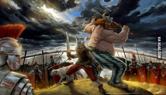 Badass Asterix and Obelix - 9GAG