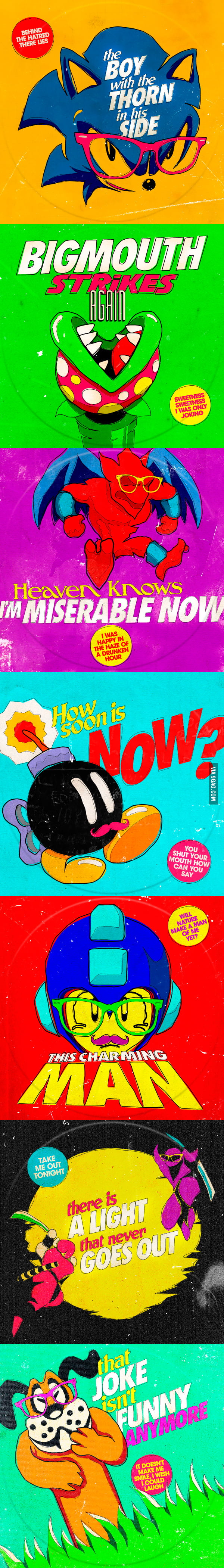 The Smiths 8-bit Makeover Project - 9GAG