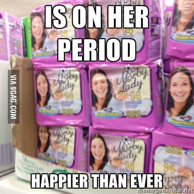 Good Girl Gina on Tampons - 9GAG